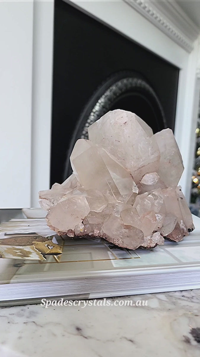 Himalayan Smoky Quartz Cluster x Red Chlorite Inclusion - 2.53kg #255 ...